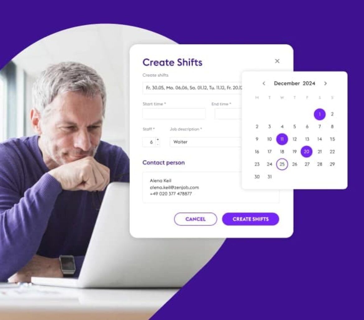 Zenjob | Flexible side jobs – modern staffing agency